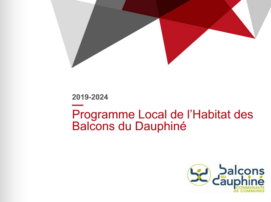 Programme Local de l'Habitat (PLH) - Balcons du Dauphiné